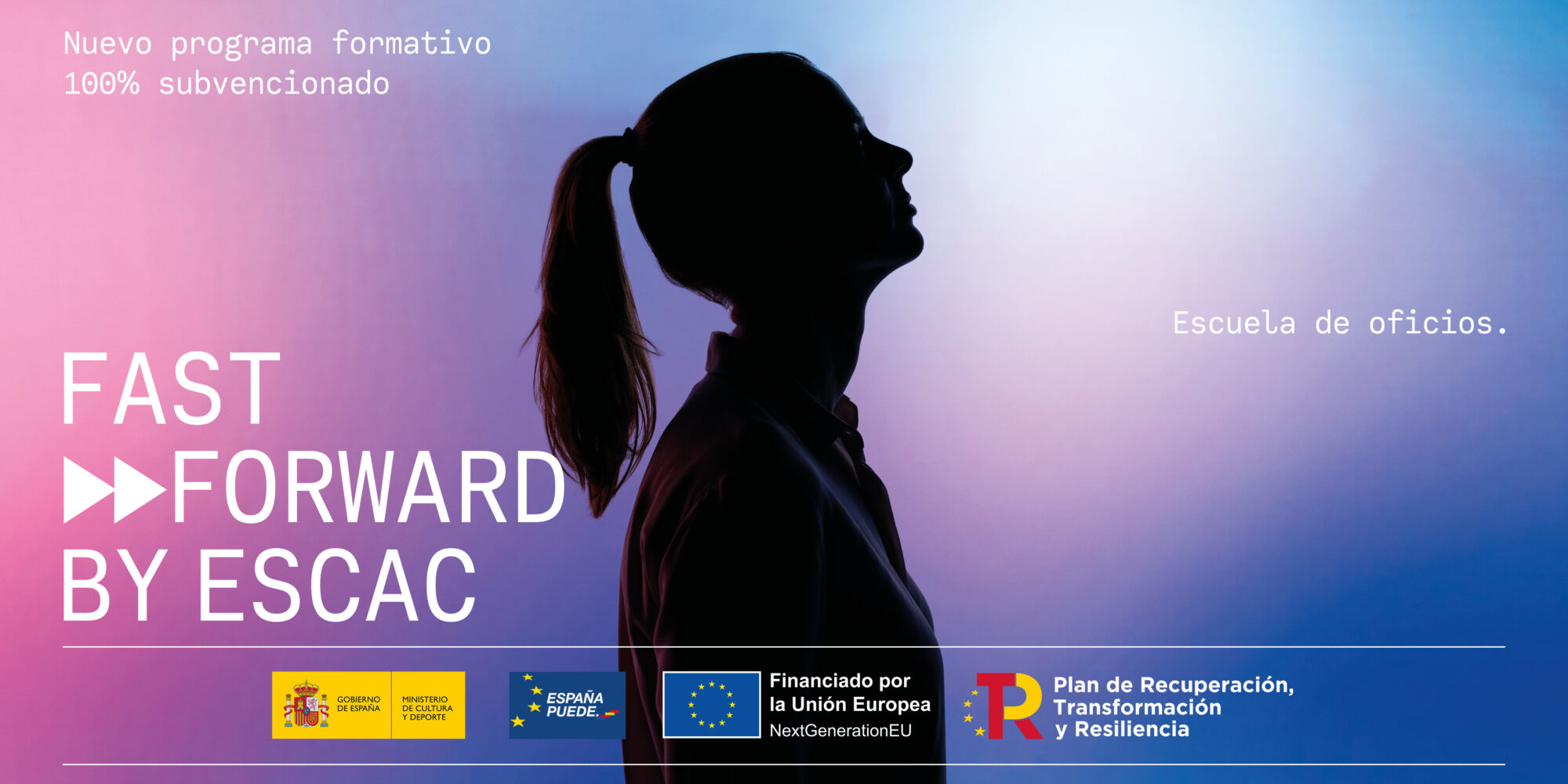 Cursos gratuitos FAST FORWARD, la nueva escuela de oficios de ESCAC ...