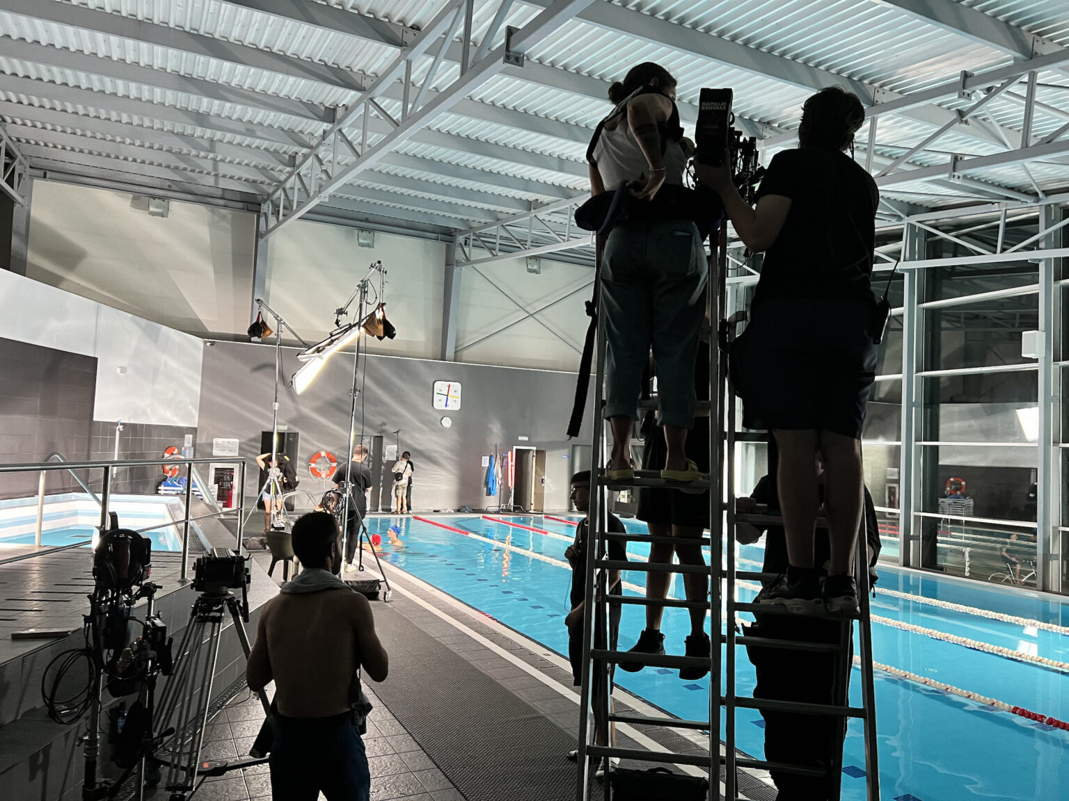 Shooting 'Nudes,' the new series from 3Cat in collaboration with ESCAC Studio - ESCAC.COM